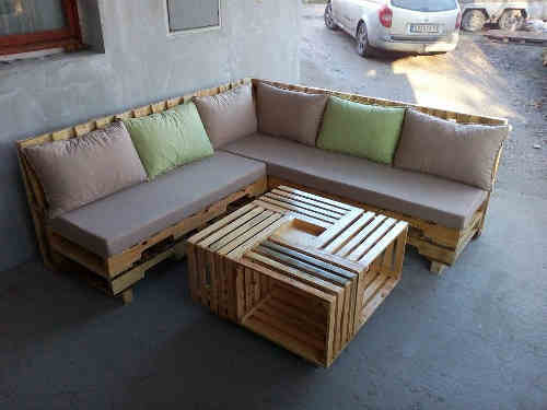 canape palettes - Agencement de jardin aux meilleurs prix