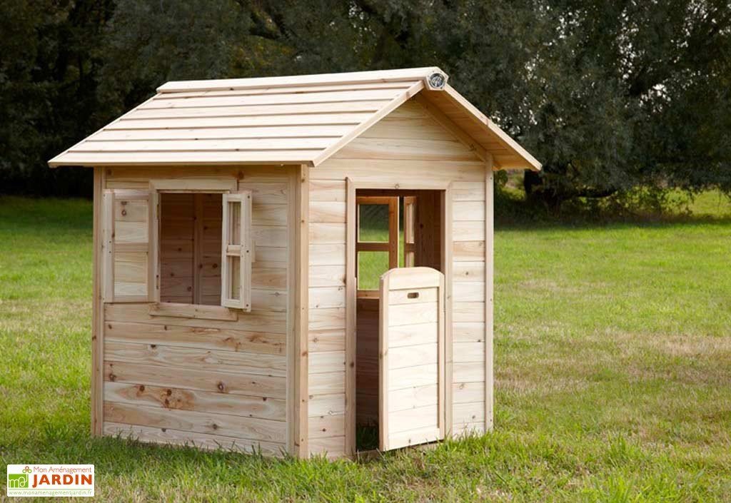 maisonette bois enfant - Agencement de jardin aux meilleurs prix