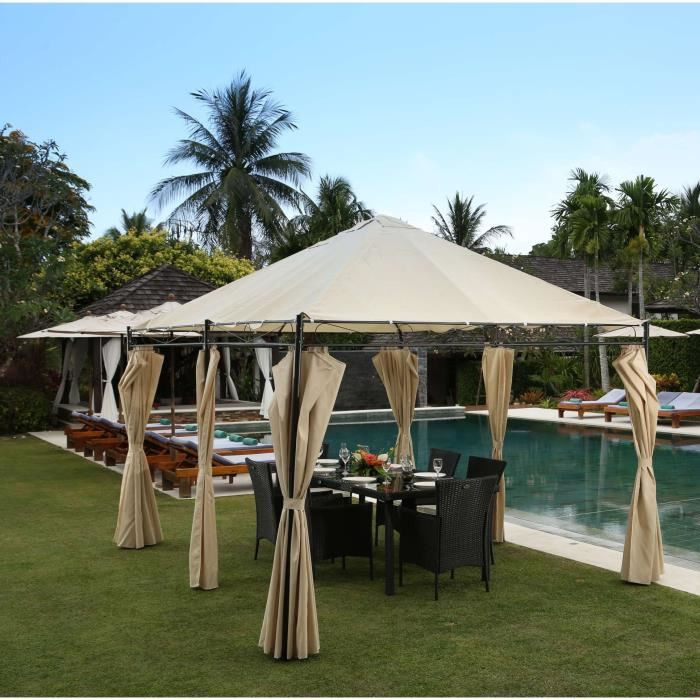 tonnelle 4x3 pas chere - Agencement de jardin aux meilleurs prix