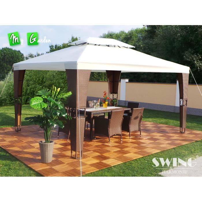 tonnelle 4x3 - Agencement de jardin aux meilleurs prix